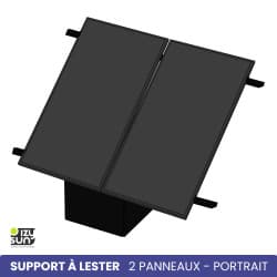 Kits de Fixations Paysage pour Sol ou Mur - Installation Solaire Optimisée | Materfrance.fr